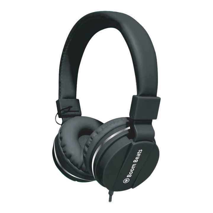 BOOM BEAT X wired stereo Headphone, Compact and foldable design | Daraz ...