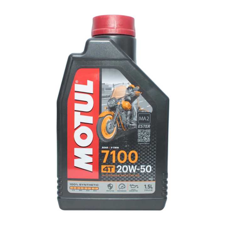 Motul 7100 4T 20W-50 Synthetic Engine Oil 1.5 L | Daraz.com.np