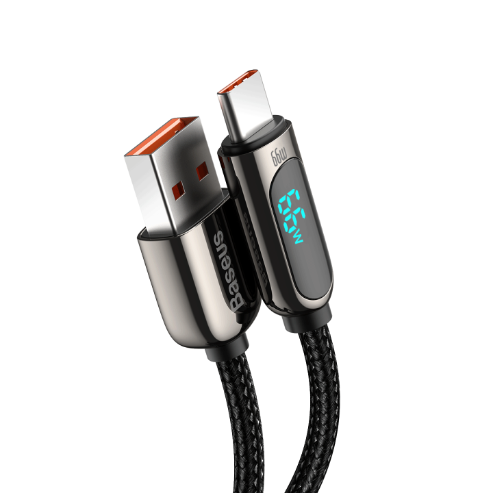 Baseus 66W USB-C fast charging data cable | Daraz.com.np
