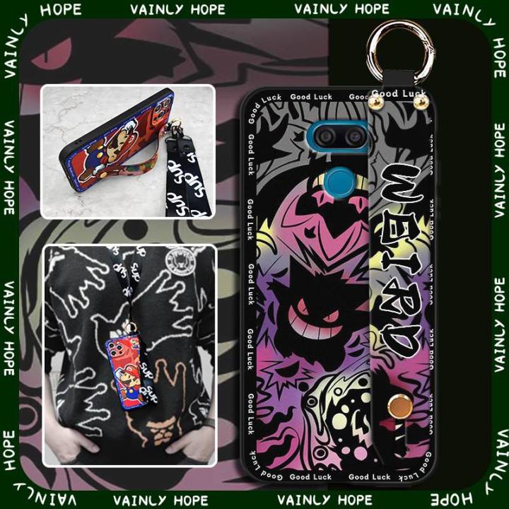 Shockproof Wristband Phone Case For LG K50/X6/K12 Max/Q60 Cute ...