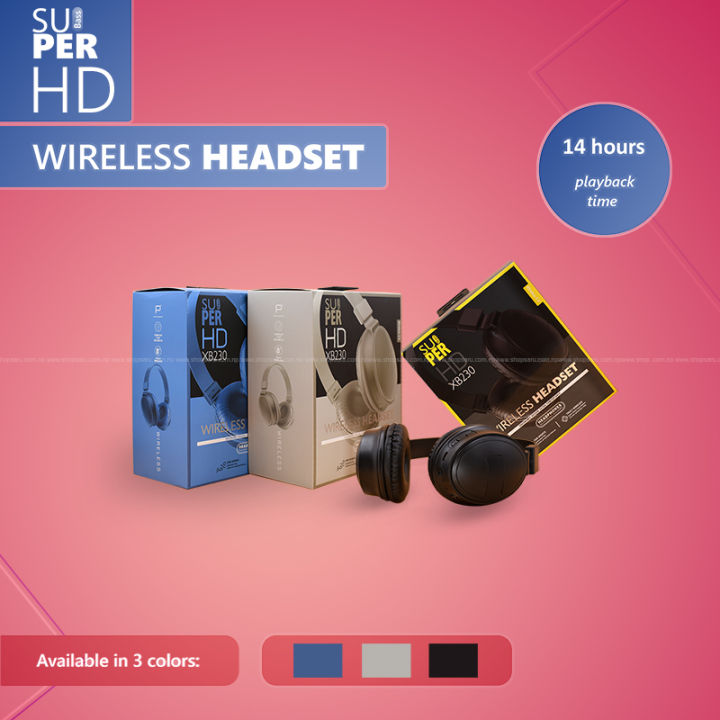 Super Bass Foldable Wireless Headset | Daraz.com.np