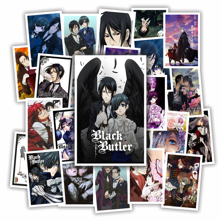 KYVOR Black Butler Anime Collectible Postcard Pack of 25pcs | Daraz.com.np