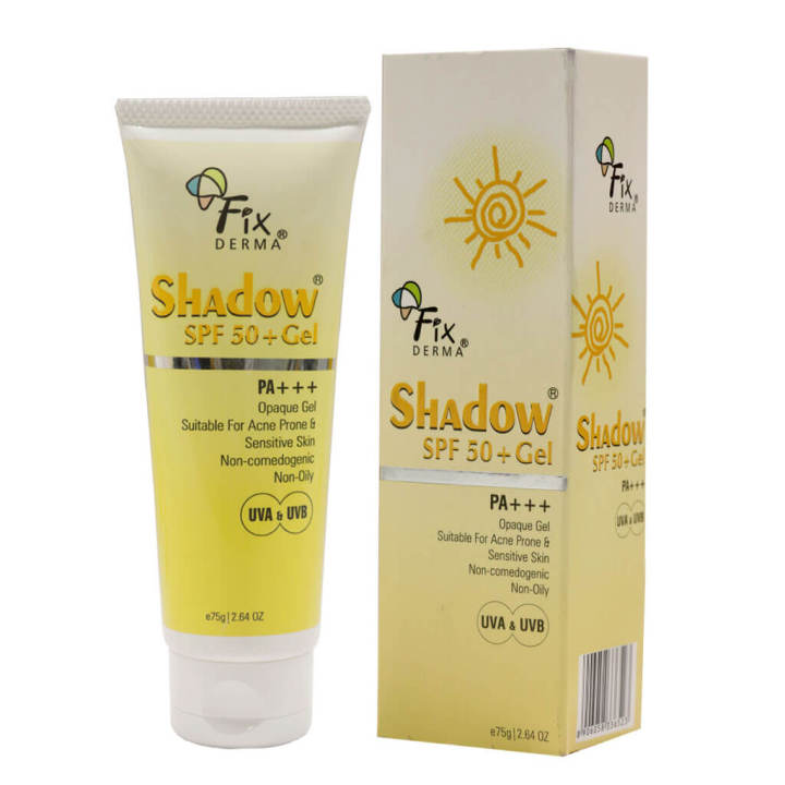 Shadow Sunscreen For Oily Skin SPF 50+ Gel - Acne Prone - 75 gm | Daraz ...