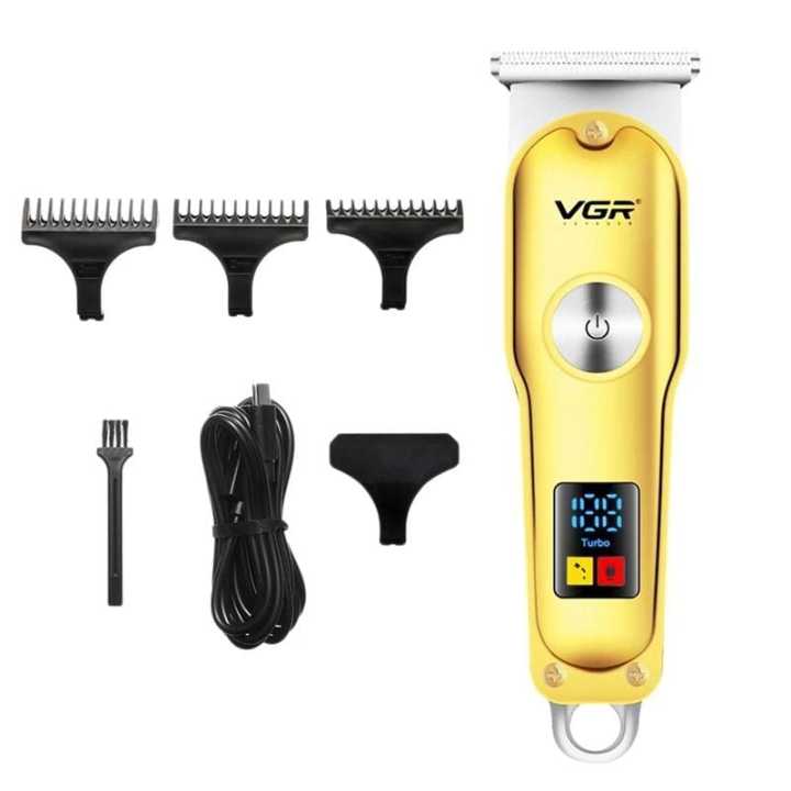 VGR V 290 Hair Clipper Professional Electric Trimmer With LED Screen ...