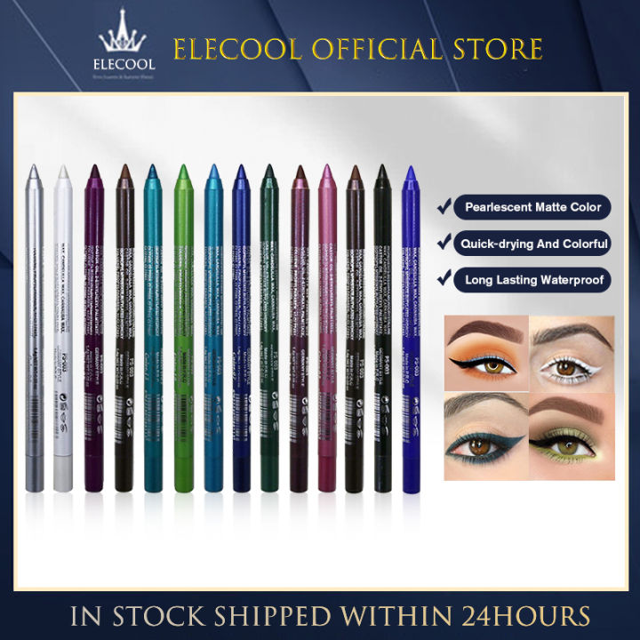 DNM 12 Color Eyeliner Pen Pearl Waterproof Sweatproof Eye Pencil Not ...