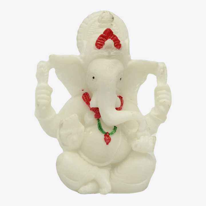 White Color Ganesh Statue | Daraz.com.np