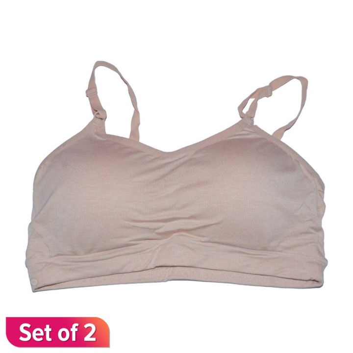 Salmon Pista Zivira PD 61 B Cup Bra Set Of 2 | Daraz.com.np