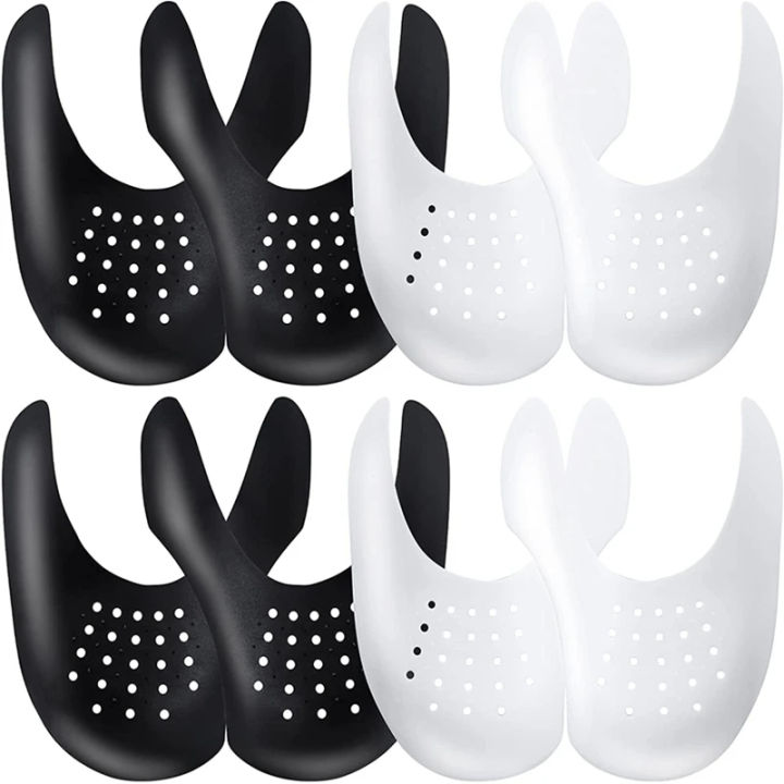 2025 New 4Pcs Crease Protector Shoe Anti Crease Bending Crack Toe Cap ...
