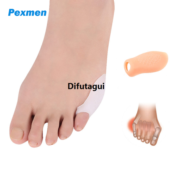 Difutagui Profesional Pexmen 2/4Pcs Gel Bunion Corrector Pinky Toe ...