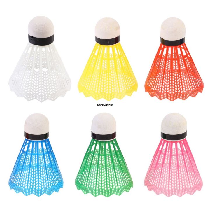 Badminton cork badminton cork shuttlecock 6 pieces bird ball air ...