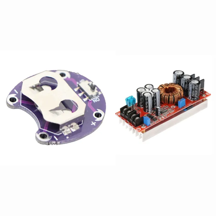 (COKP) 1 Pcs Coin Cell Battery Holder CR2032 Battery Mount Module & 1 ...