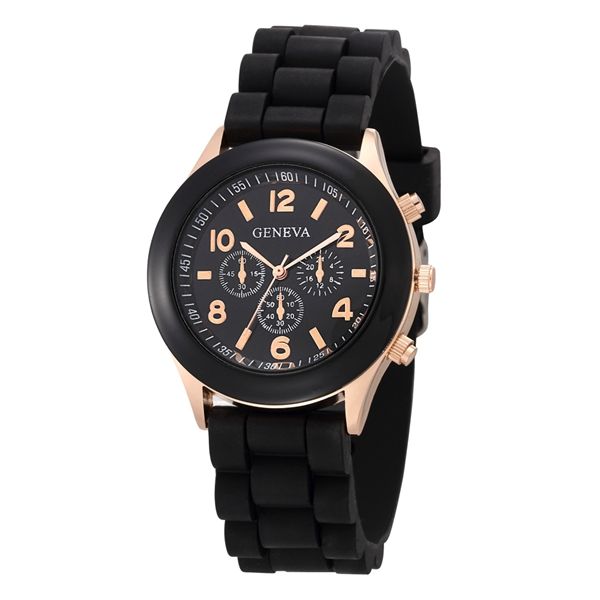 New Watches Women Luxury Brand Fashion Casual Quartz Wristwatch Jelly ...