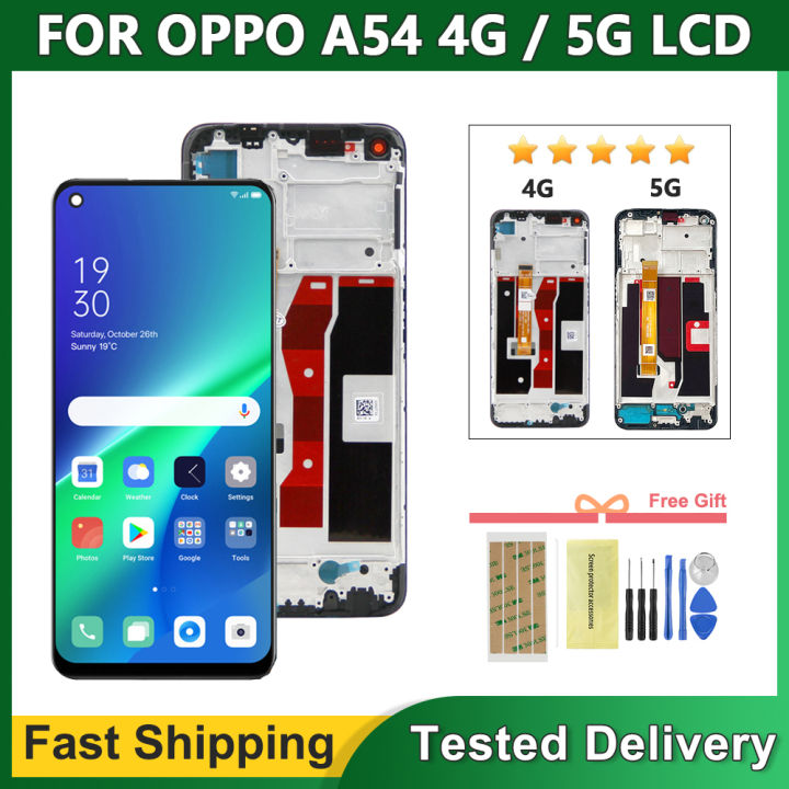Clearance sale AAA Quality A54 4G CPH2239 LCD Display With Frame Digitizer Touch Screen Assembly ...