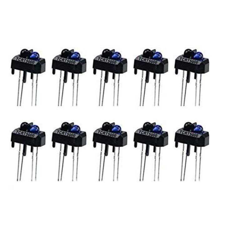 10Pcs TCRT5000L TCRT5000 Photoelectric Sensors Reflective Optical ...