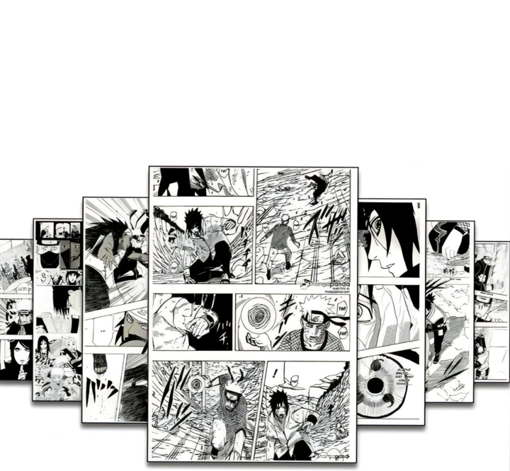 Anime Manga Posters / A4 Size / 10 Pieces/ Naruto | Daraz.com.np