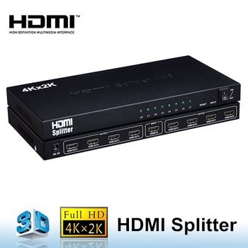 8 Port 4K HDMI Splitter 8 in1 Out With High Speed Switch Splitter-Flash ...