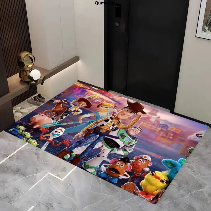 QumengaAnimated Movies Toy Story Kitchen Mat Kids Room Bedroom ...