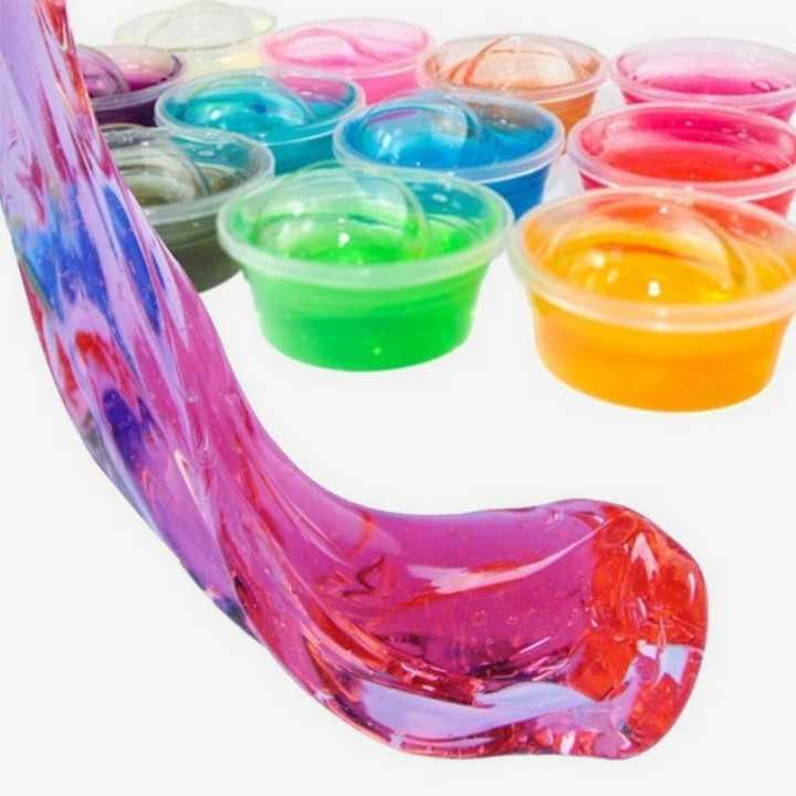 Different Colored Slime Set Of 6 For Small Kids | Daraz.com.np