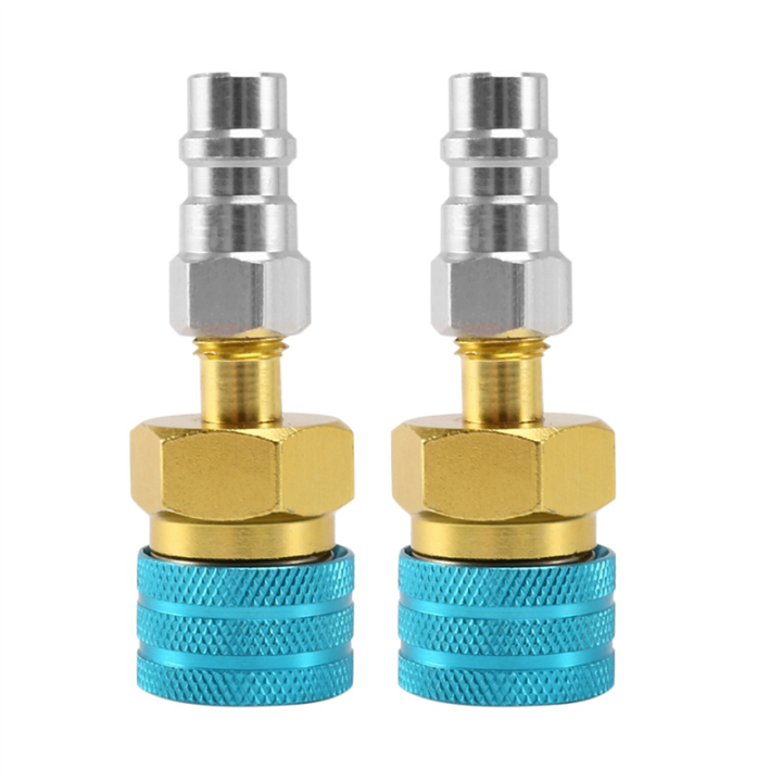 2X R1234Yf to R134A Low Side Quick Coupler, R12 to R134A Hose Adapter ...