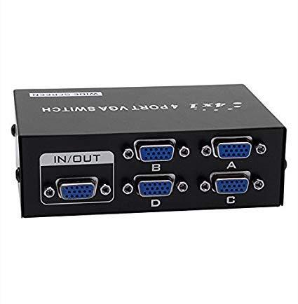 Vga Splitter 4 Port 150 Mhz (1 Input 4 Output)- Generic | Daraz.com.np