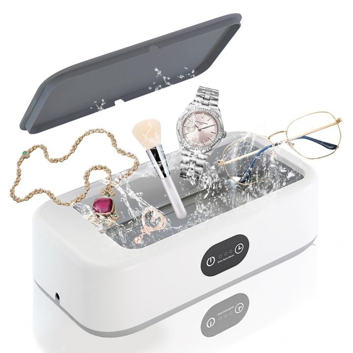 Sonic Wave Jewelry Cleaner 49kHz Professional Cleaner Machine with One ...