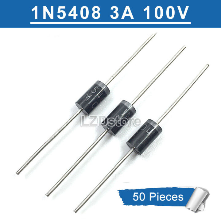 50pcs IN5408 1N5408 3A 1000V DO-27 Rectifier Diode New original | Daraz ...