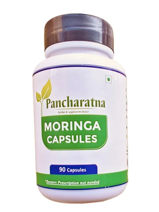 Moringa Capsule For Good Health 90 Cap Pancharatna Herbal And ...
