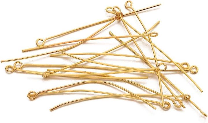 25 Grams Eye Pins Eye Pin for DIY Jewelry Wrapping Looping Making ...