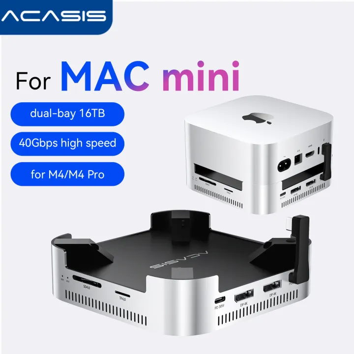Acasis all-in-one Multi-port Thunderbolt socket + 3 × U-S-B -A 3.1 + SD ...