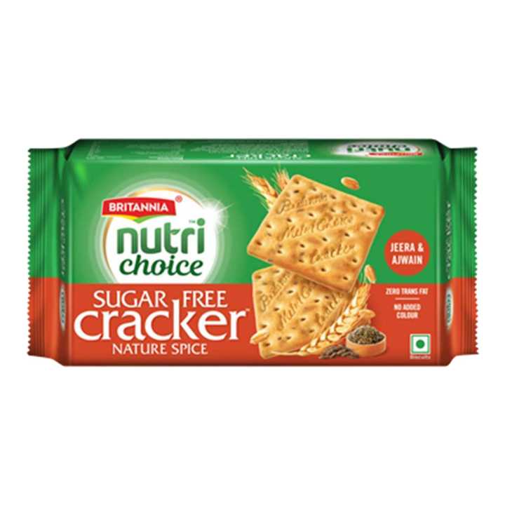 Britannia Nutri Choice Nature Spice Sugarfree Cracker 300G | Daraz.com.np