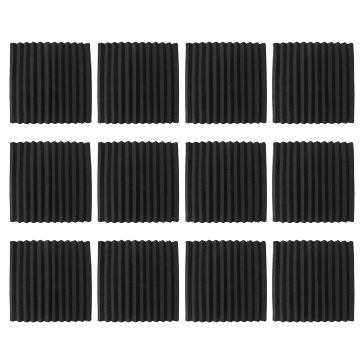 12 Pack Self-Adhesive Acoustic Panels, Sound Proof Foam Panels, High ...