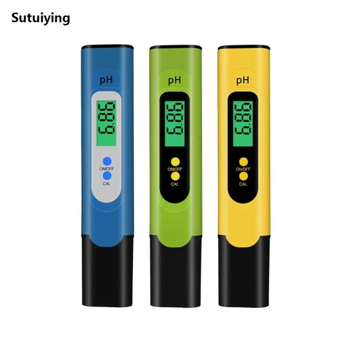 Sutuiying 1pc PH Meter Digital PH Tester 0.01 Resolution High Accuracy ...