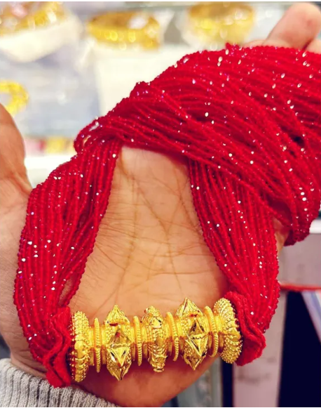 Maili Tilhari Pote(Hydro Crystal) Mala For Women | Daraz.com.np