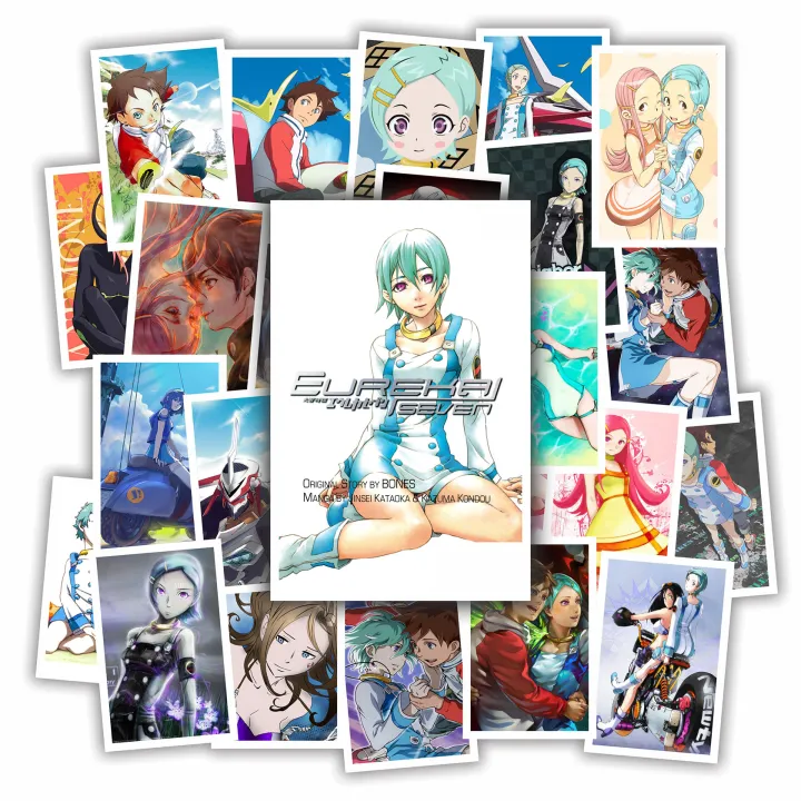 KYVOR Eurekai Seven Anime Collectible Postcard Pack of 25pcs | Daraz.com.np