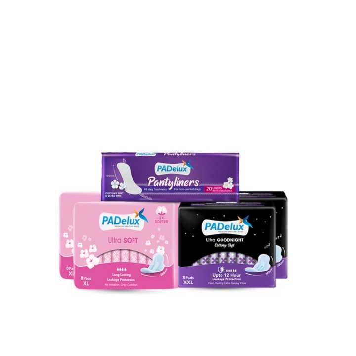 Padelux Combo Pack Of Sanitary Pads | Daraz.com.np