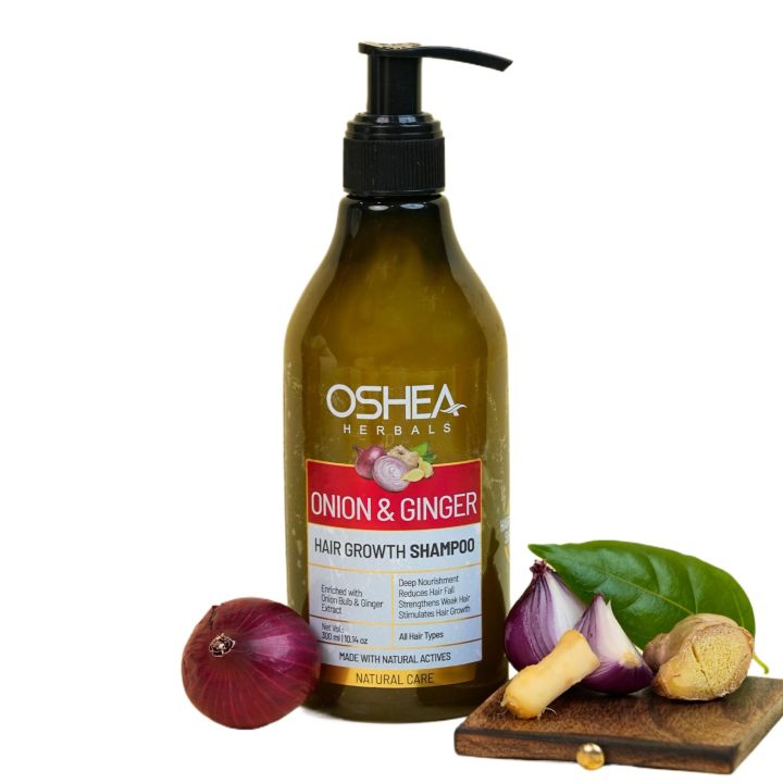 Oshea Onion & Ginger Shampoo 300 ml Onion Shampoo | Daraz.com.np