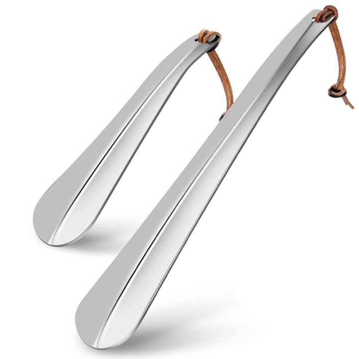 Long Short Shoe Horns Set Stainless Steel Portable Travel Shoes Horn ...