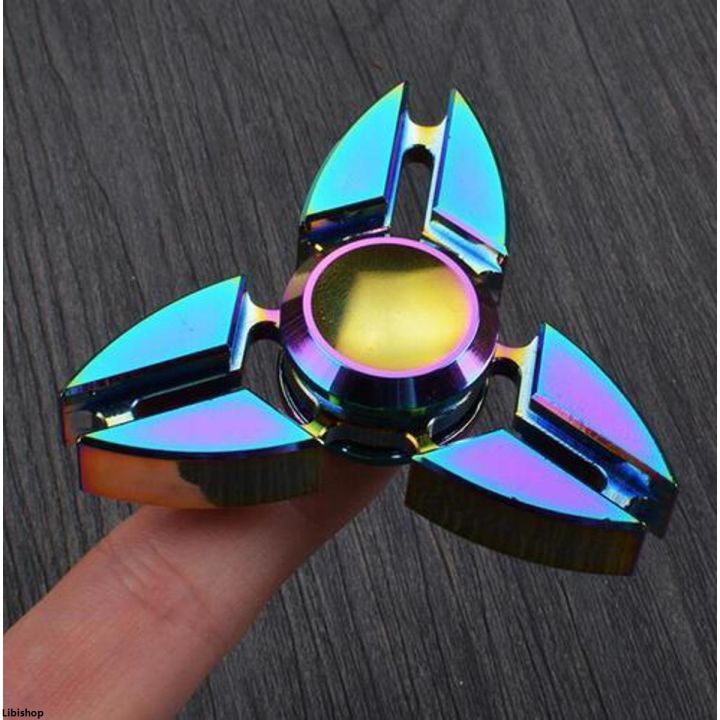 LibishopProfesional Hixly Fidget Spinner Steel Bearing Rainbow | Daraz ...