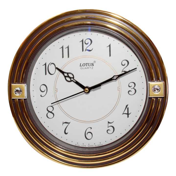 Lotus Quartz Wall Décor Watch | Daraz.com.np
