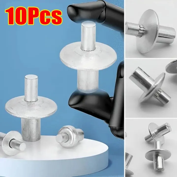 10Pcs Durable Fasteners Hardware Tapping Expansion Screws Head ...