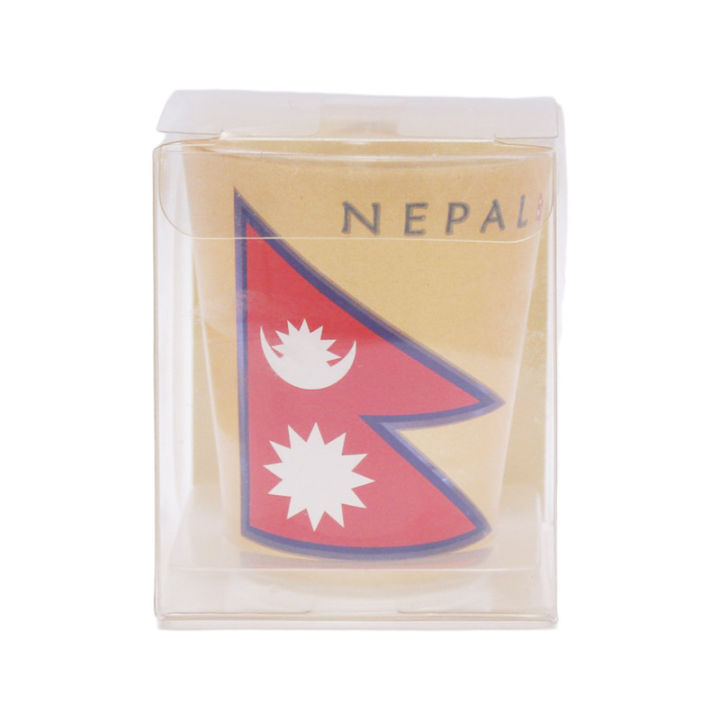 Flag of Nepal Printed Shot Glass Set Of 4 | Daraz.com.np