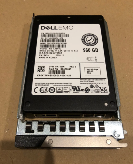Dell EMC 960GB SAS 12Gb/s Enterprise SFF SSD without Tray | Daraz.com.np