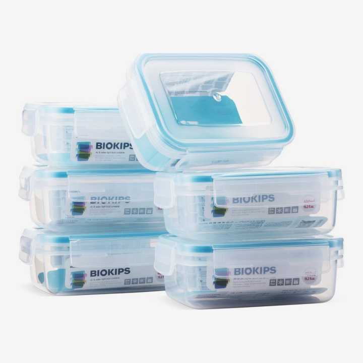 Komax Biokips Plastic Snack Storage Container / Lunch Box 450ml One ...