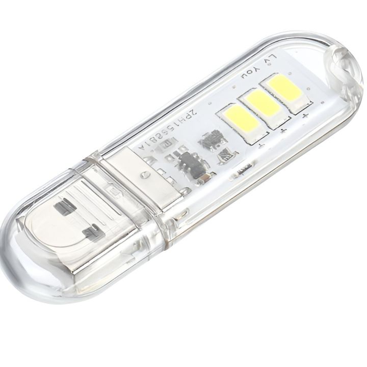 USB LED White Amd Warm Lights Bulb 5V Power Input | Daraz.com.np