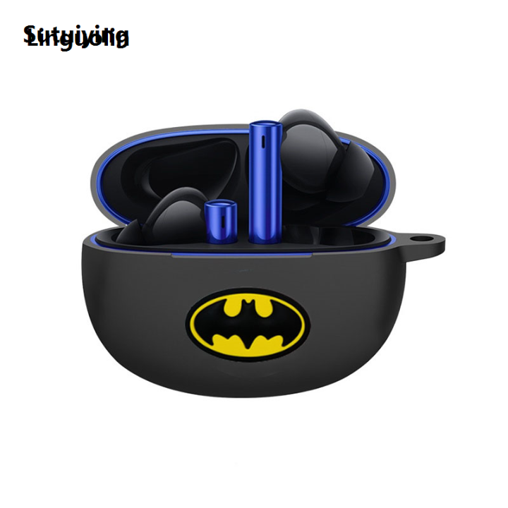 Linguolin Sutuiying Cartoon Marvel Batman Earphone Case for Realme Buds ...