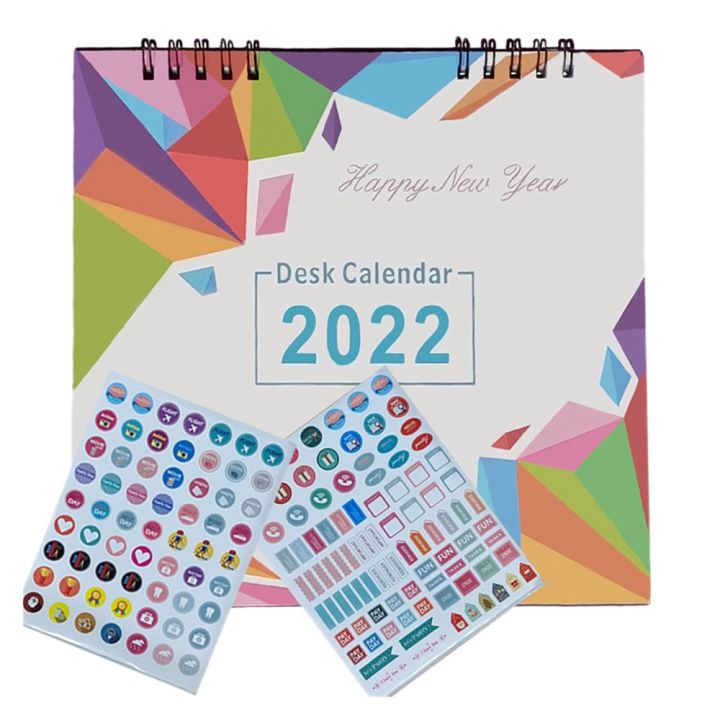 Small Desk Calendar 2022 - Desk Easel Calendar for Calendars 2022(C ...