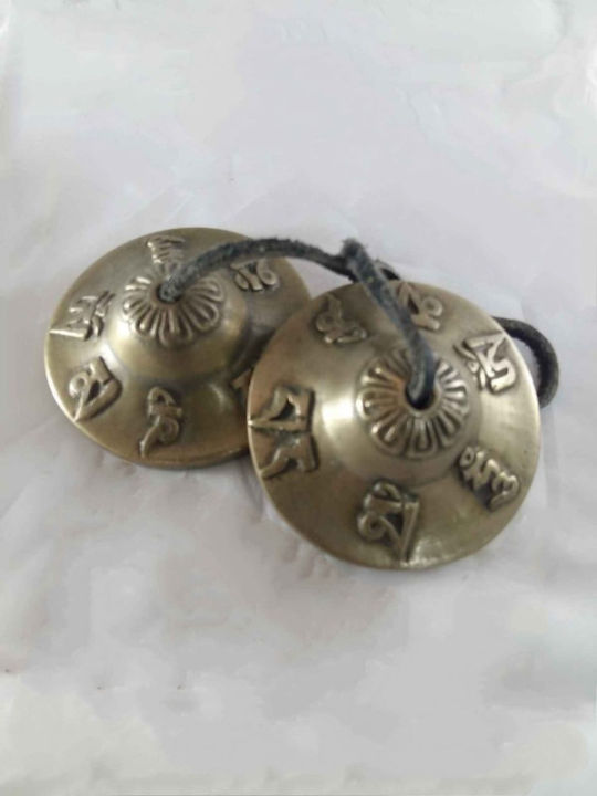 Bronze Tingsha – Om Mane Padme Hum Carved | Daraz.com.np