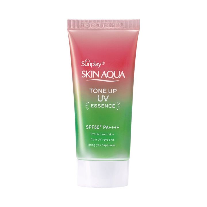 Sunplay Skin Aqua Tone Up UV Essence Happiness Aura SPF 50 PA++++ (50g) | Daraz.com.np