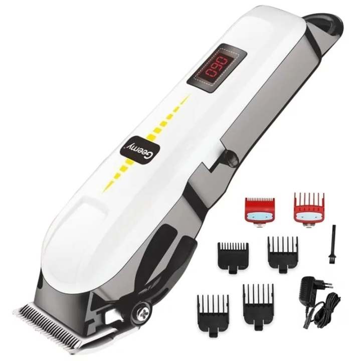 Geemy GM 6008 Professional Hair Clipper Rechargeable Hair Trimmer ...