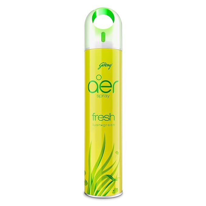 Godrej Aer Spray Room Freshener for Home Office Fresh Lush Green 220 ml Long Lasting Fragrance Daraz .np